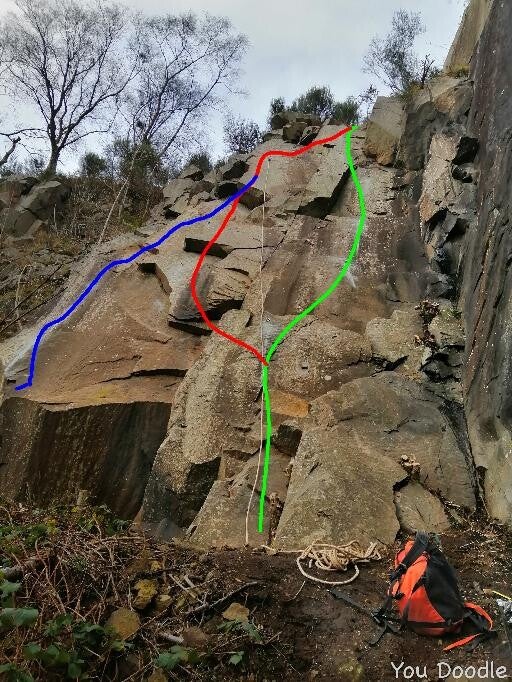 Dollar quarry | Keith Davidson Rock climbing