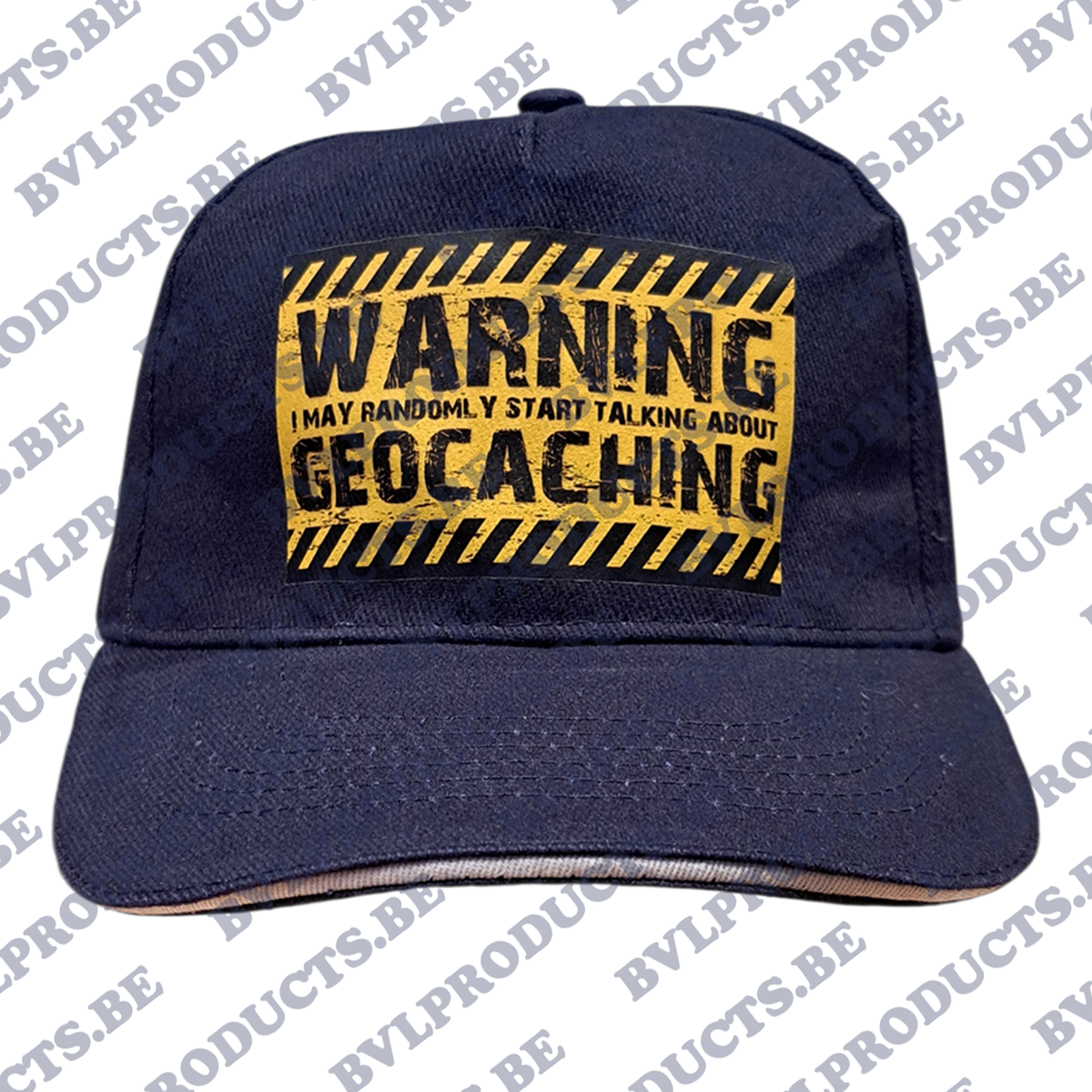 Caps bedrukt logo "Warning i may randomly start talking about ...