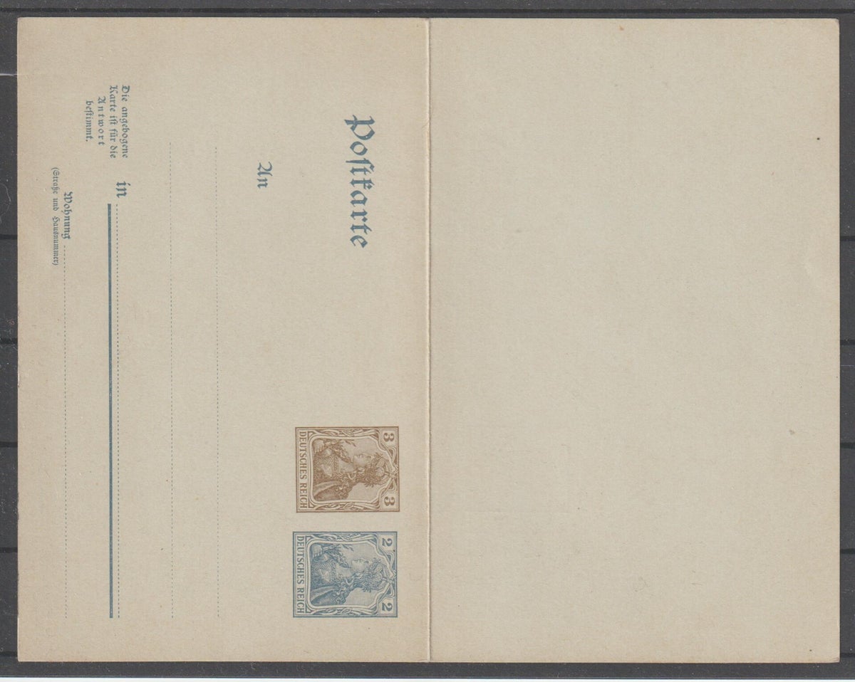 Ganzsache P 72 (0620) | Online Briefmarken Handel Peter Schulz