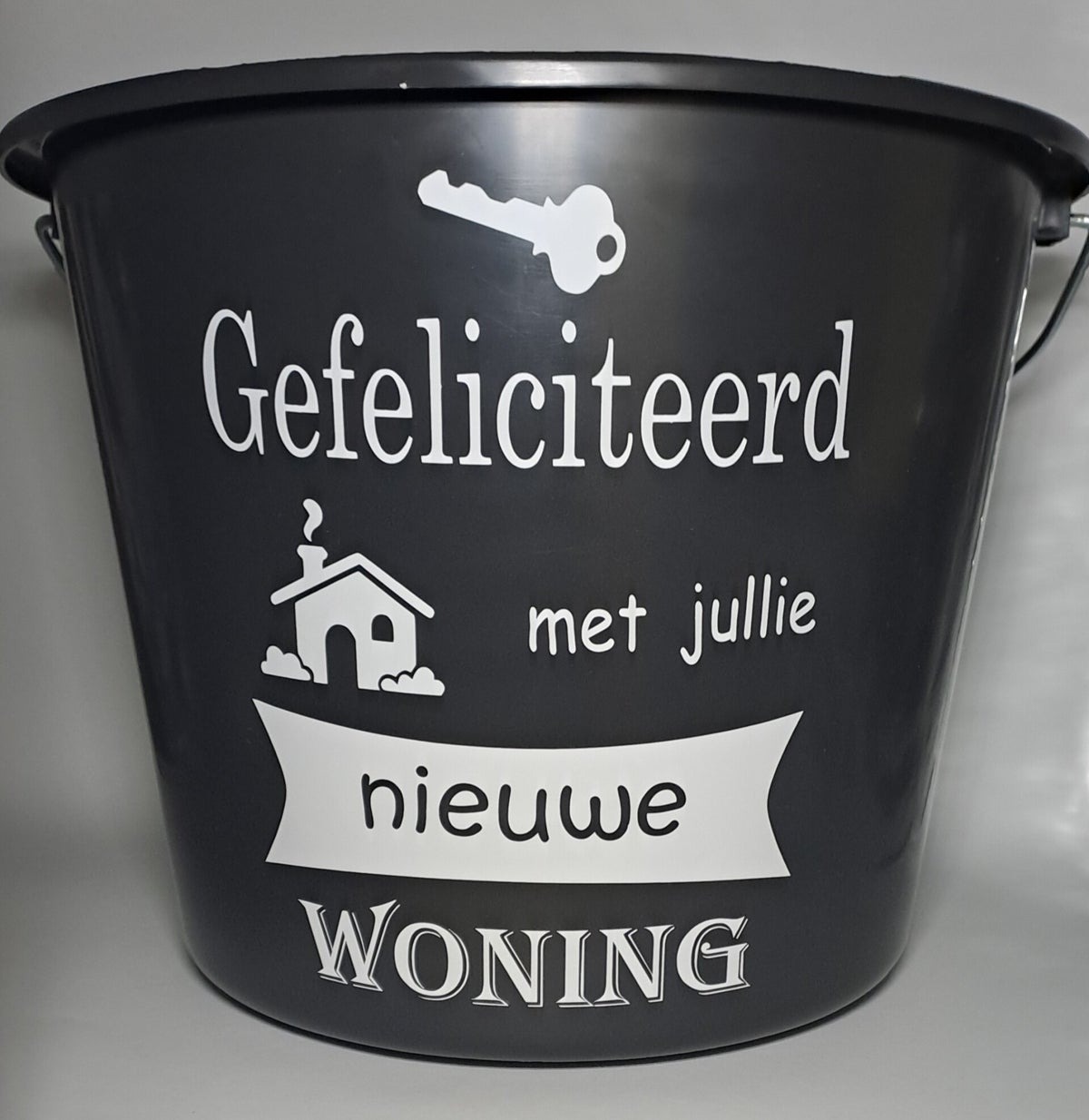 Emmer met leuke tekst