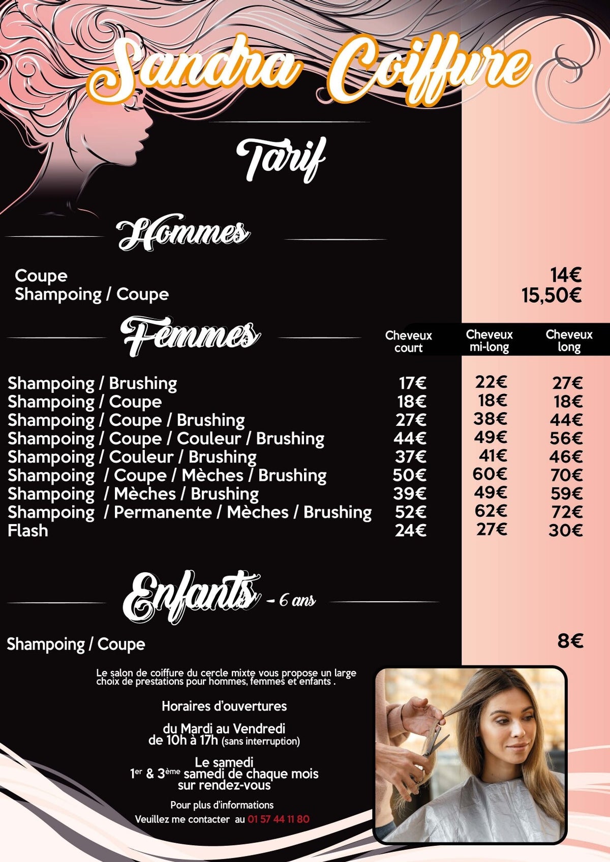 Salon de coiffure | CERCLE MIXTE DE MAISONS-ALFORT