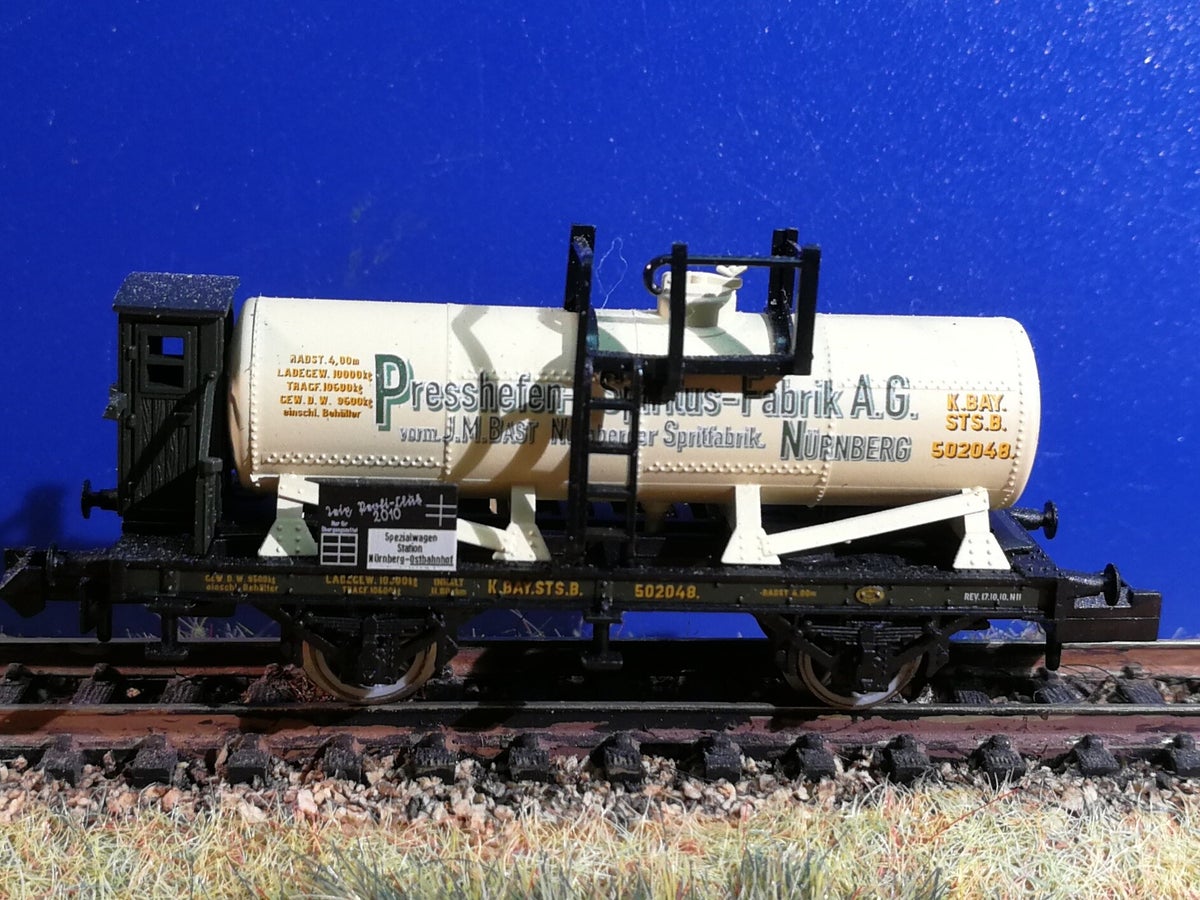 Duitse wagons en rijtuigen / het maken van een module | Modeltrein spoor N