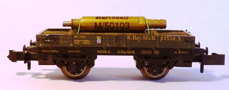 Duitse wagons en rijtuigen / het maken van een module | Modeltrein spoor N