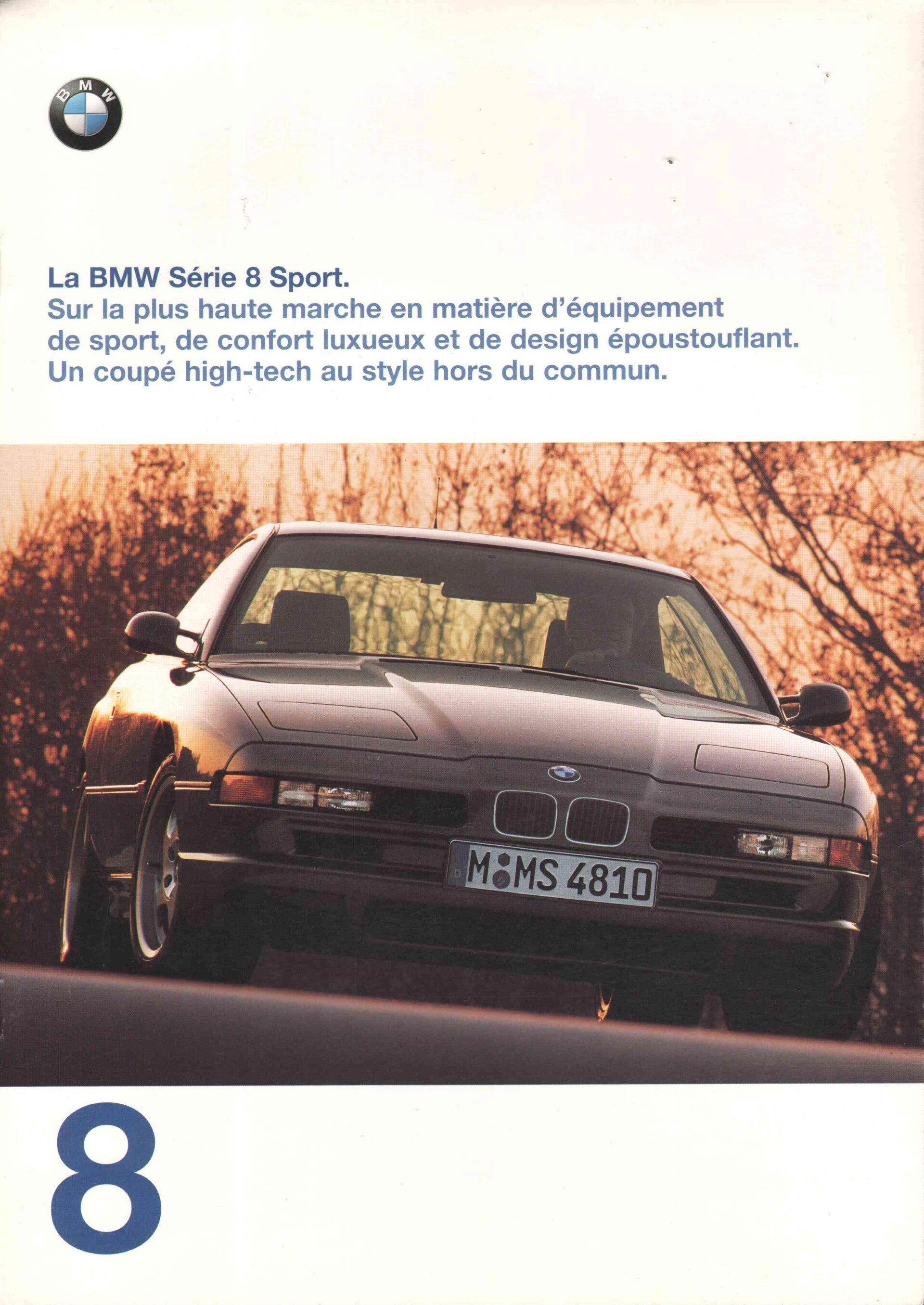 8 Series / 1 -2-3-4-5-6-7-8 Series / BMW Brochures | bimmerbrochures