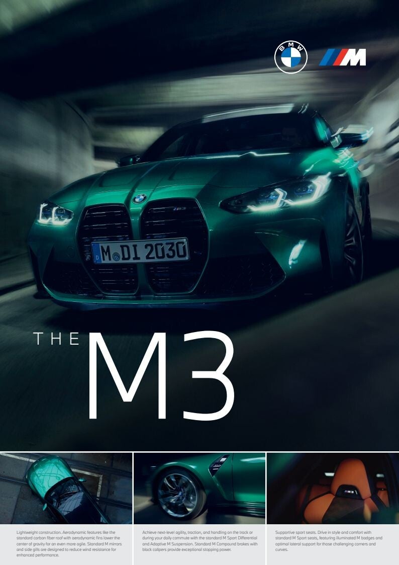 M3 and M4 / M Series / BMW Brochures | bimmerbrochures
