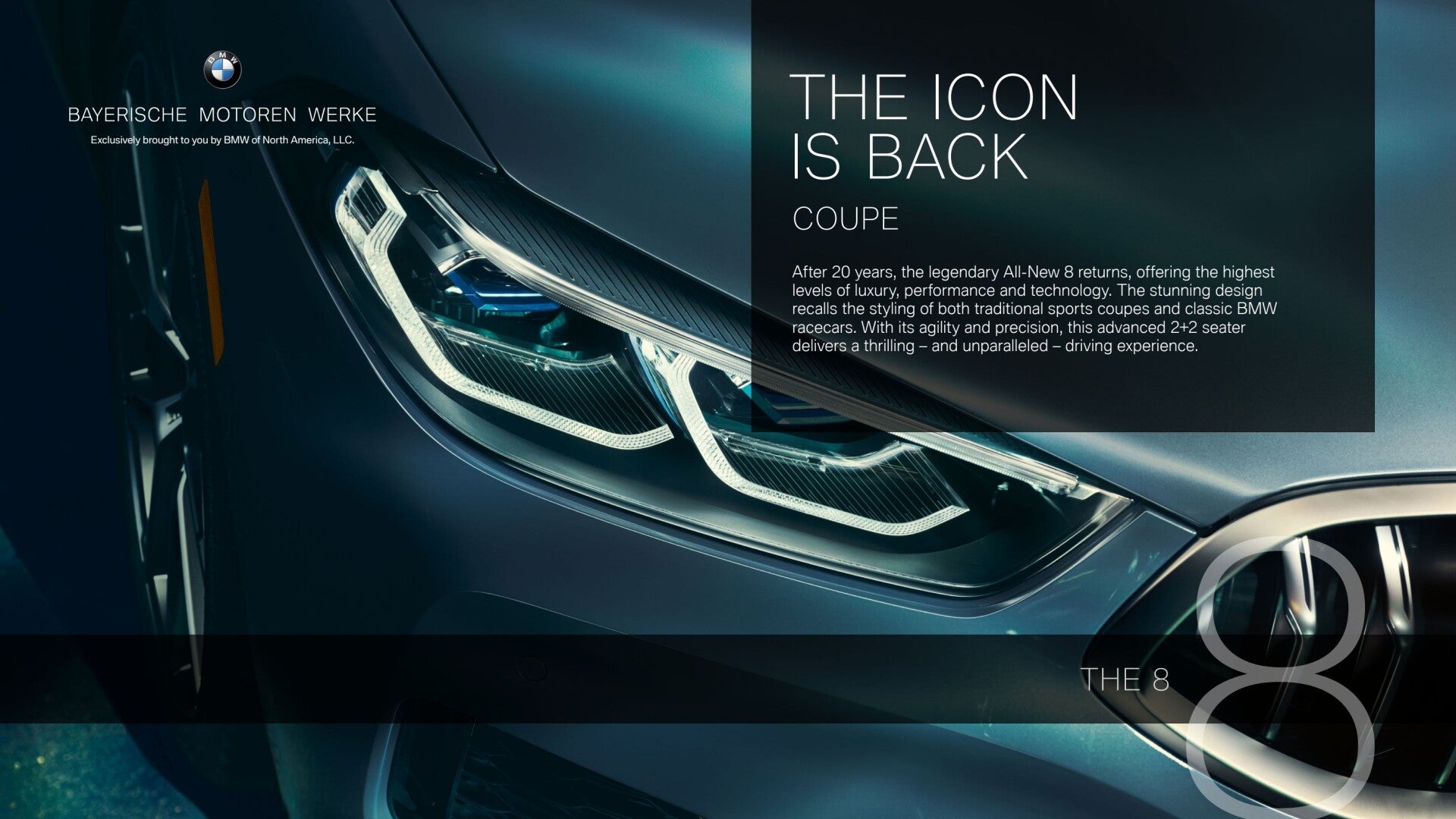8 Series / 1 -2-3-4-5-6-7-8 Series / BMW Brochures | bimmerbrochures