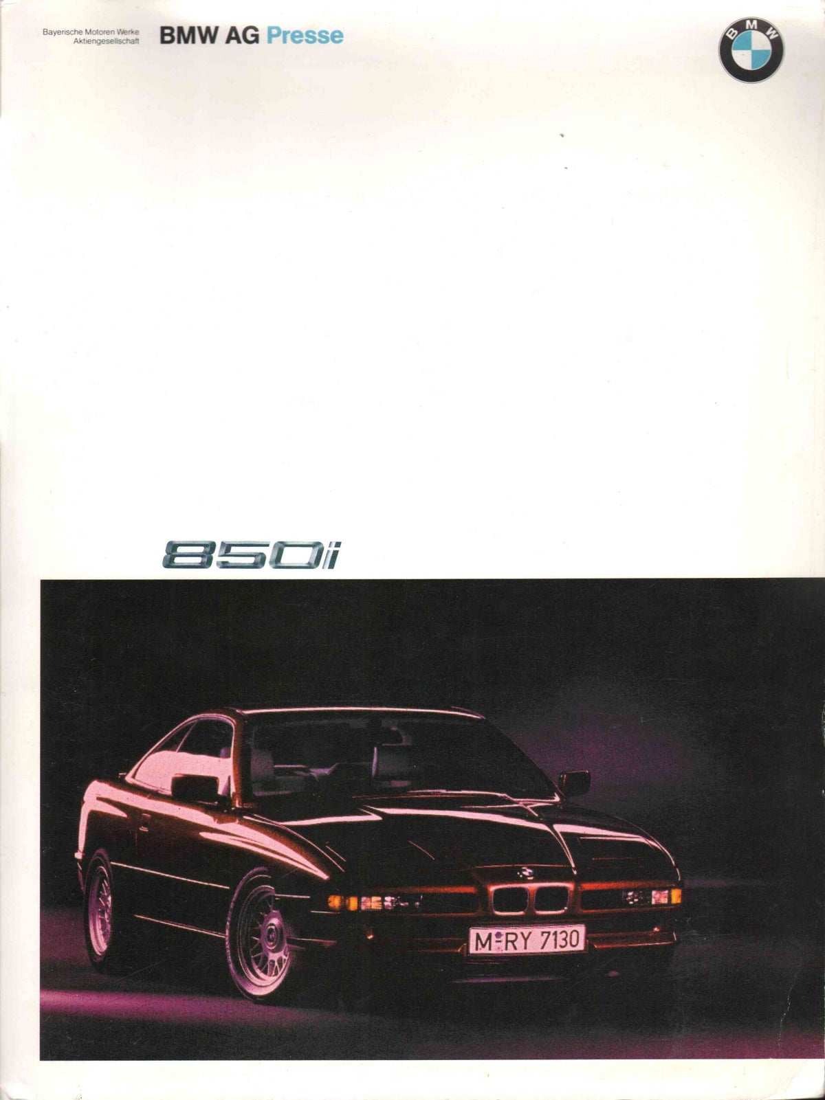 07 Press kits BMW models / Other bmw brochures and items | bimmerbrochures