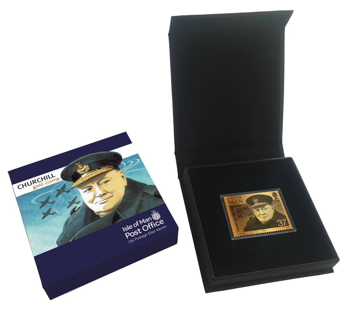 Winston Churchill | Gold Stamps