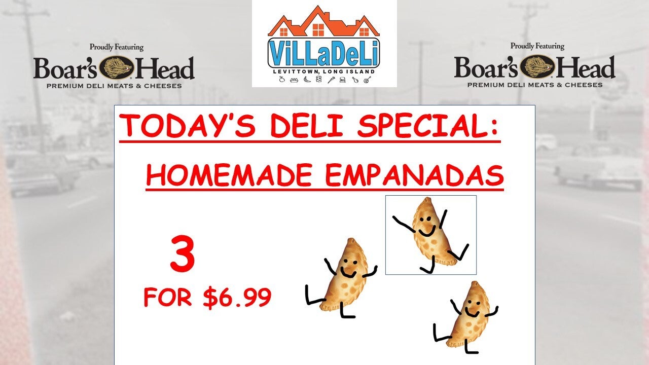 DAILY SPECIALS | Villa Deli