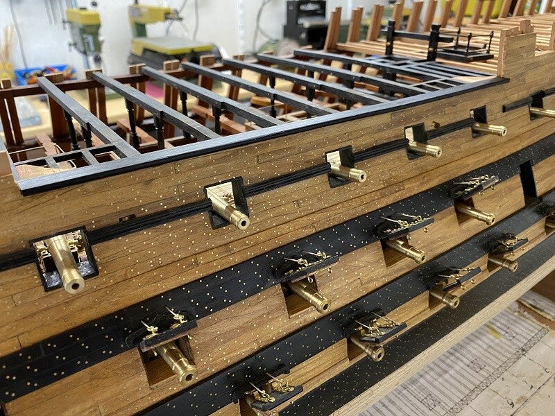 Quarter Deck / building projects HMS Victory | Henkvanluinen.com