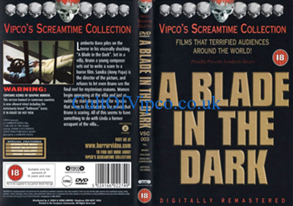 SCREAMTIME / DVD | The Cult of Vipco A Collectors Guide