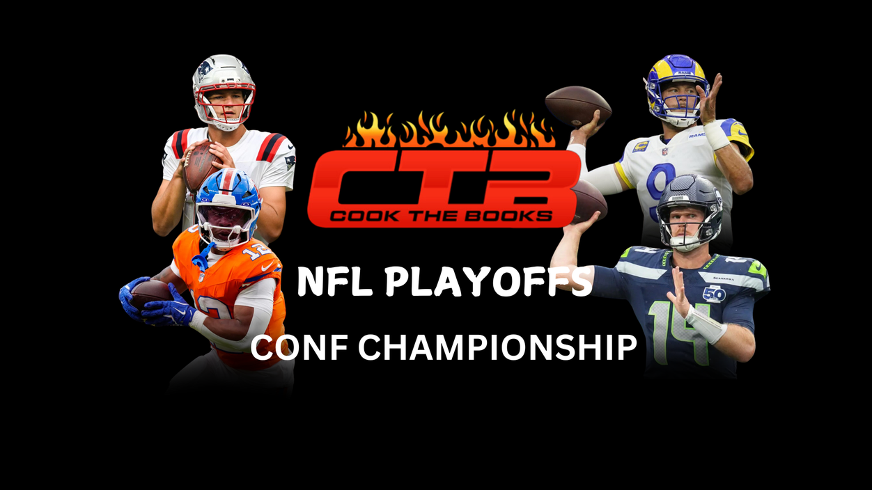NFL Conf Championship Playoffs / 2025-26 NFL Game Guides | Cook The Books