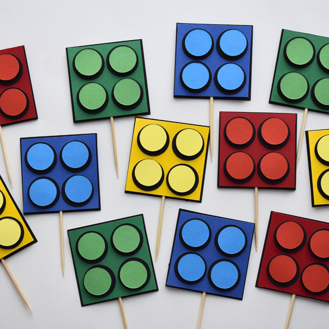 Lego Cupcake Wrappers