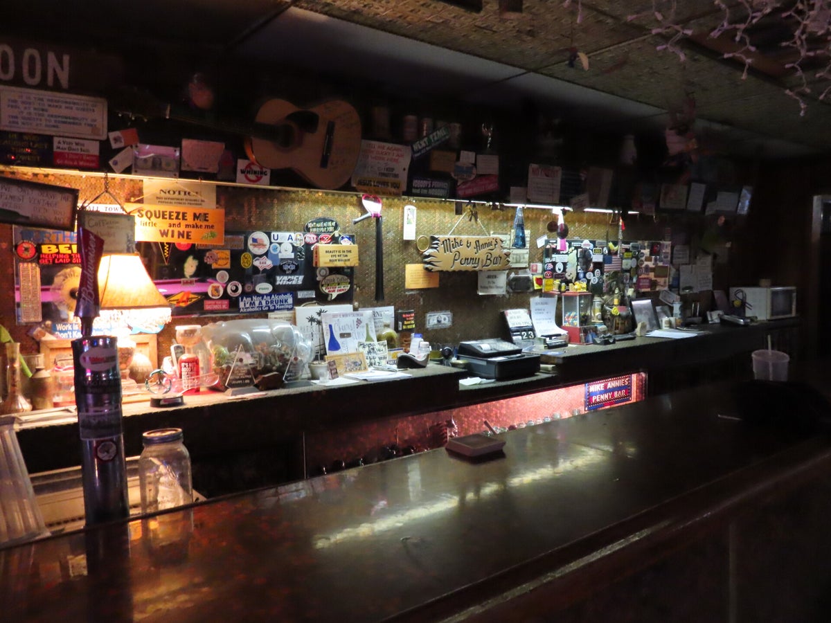 Mike & Annie's McKittrick Hotel, a.k.a. "The Penny Bar" / Roadside ...