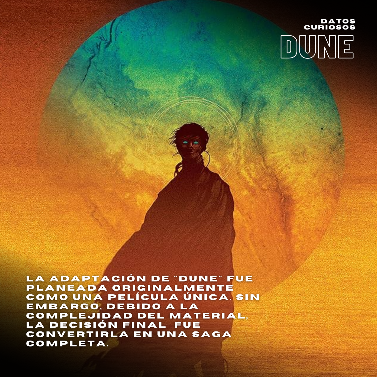 DATOS CURIOSOS QUE DEBES CONOCER DE DUNE / Blog | Tu Portal Geek
