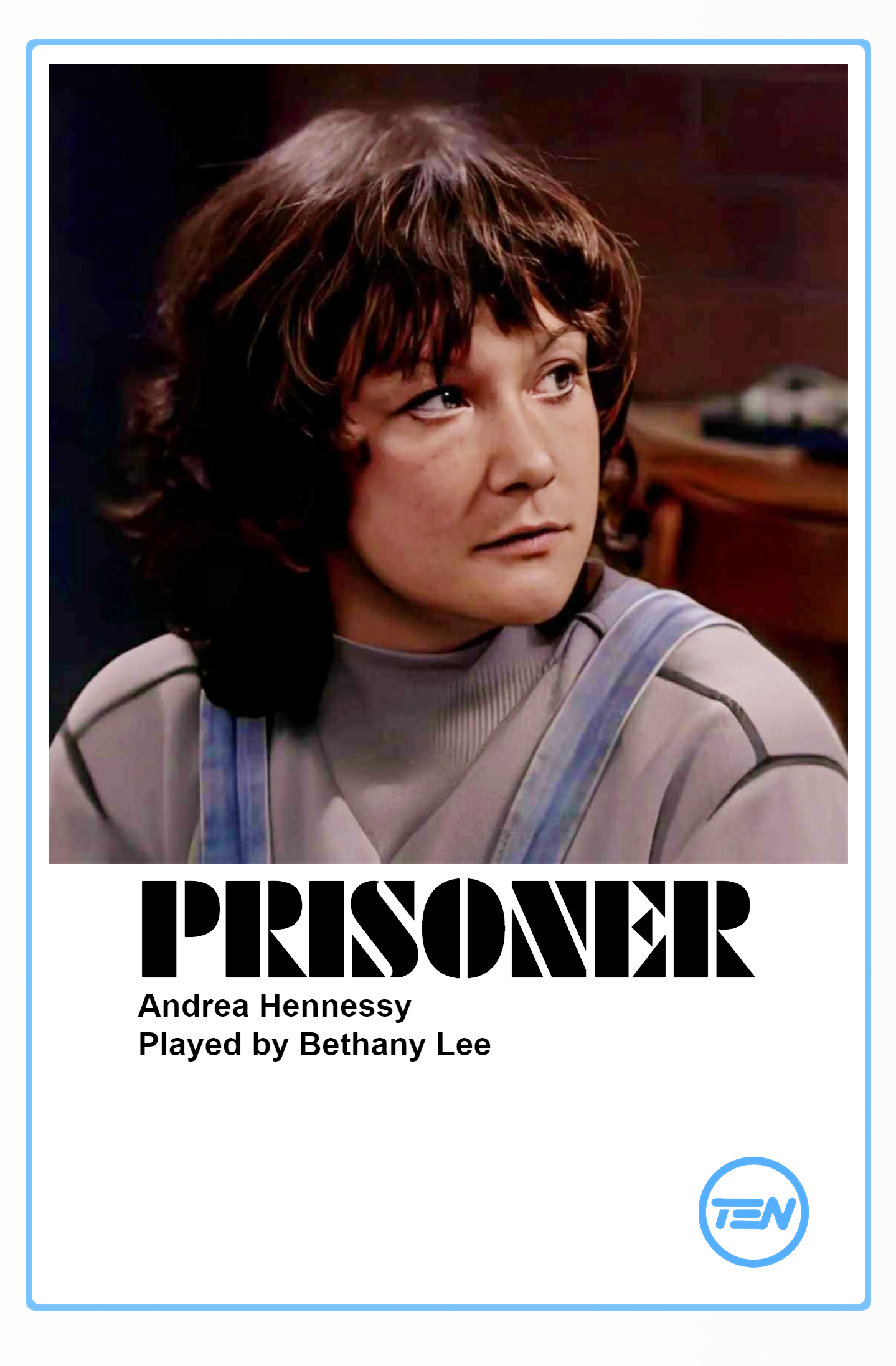 Andrea Hennessy Character Card | Prisonerofficersandinmatesmagazine.com