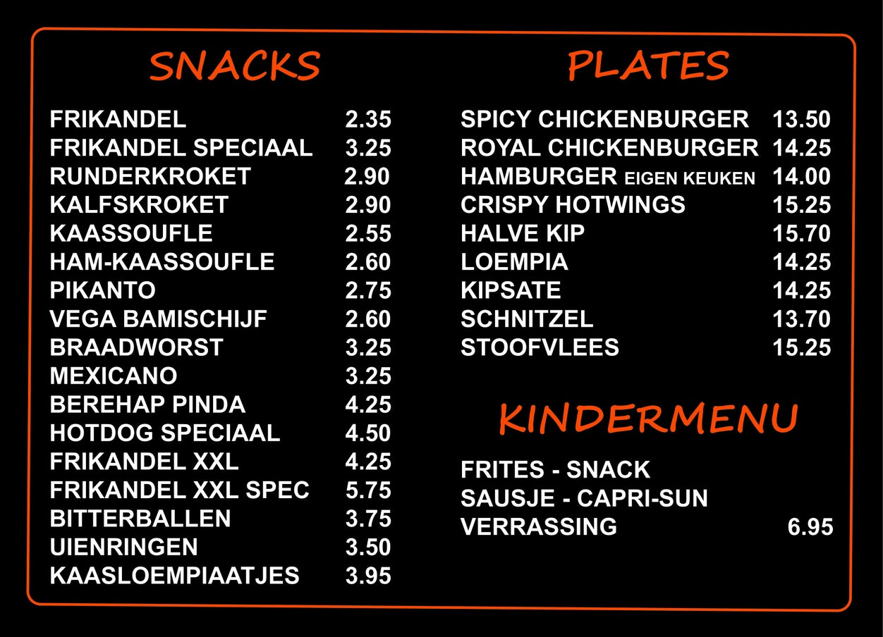 Snackbar van Veen