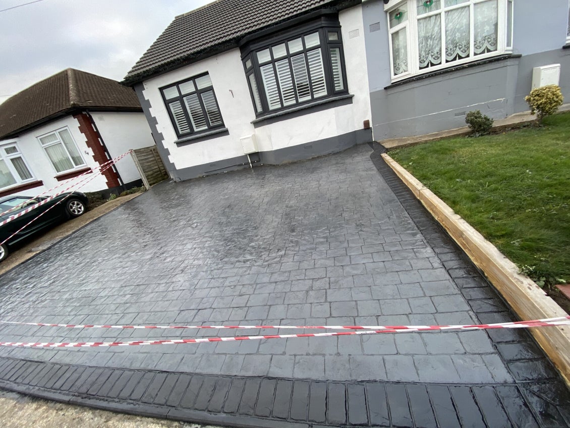 Brightlingsea Essex imprinted Concrete driveways / Essex imprinted ...
