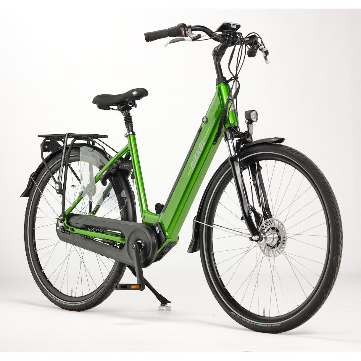 Bikkel iBee Tuba Nexus 7v D49 Olive 603wh verkocht | MTB-Stegehuis