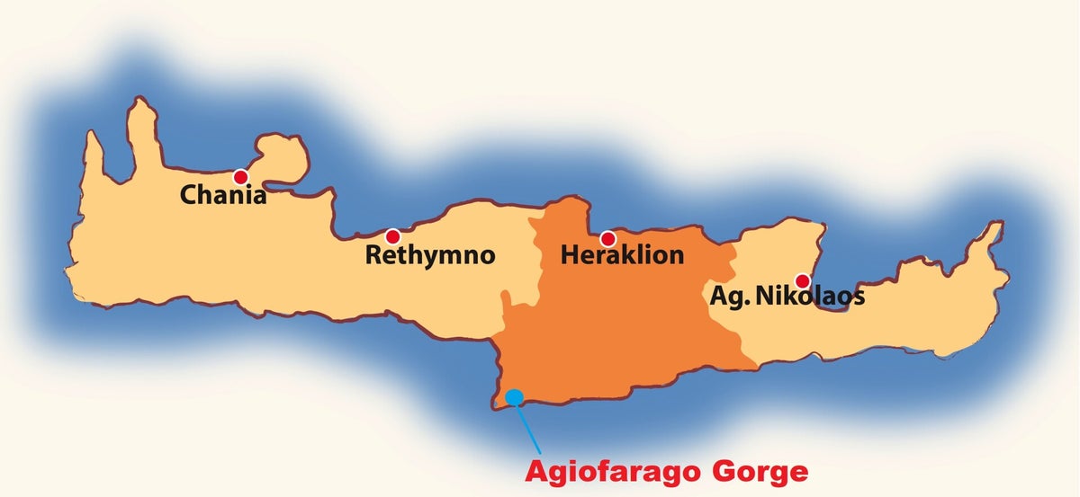 Agiofarago Gorge / Gorges of Crete / Walking on Crete | Discover... on Foot