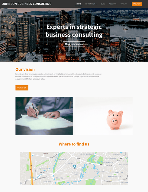 Templates - Webador - Webador