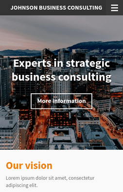 Templates - Webador - Webador