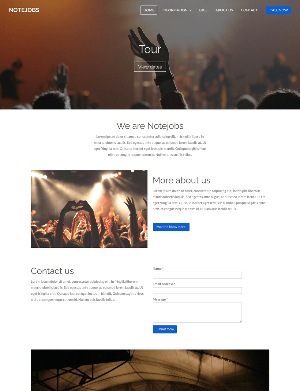 Templates - Webador - Webador