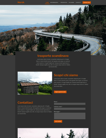 Crea il tuo sito web 2025 | Con dominio .IT | Webador.it