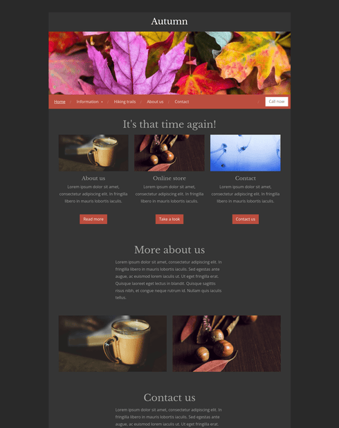 Templates - Webador - Webador