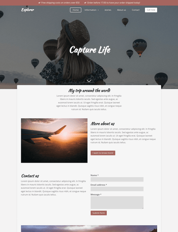 Build your own online store | Free and easy - Webador - Webador