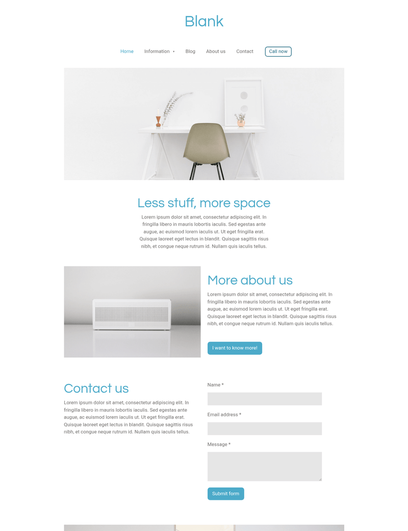 Templates - Webador - Webador