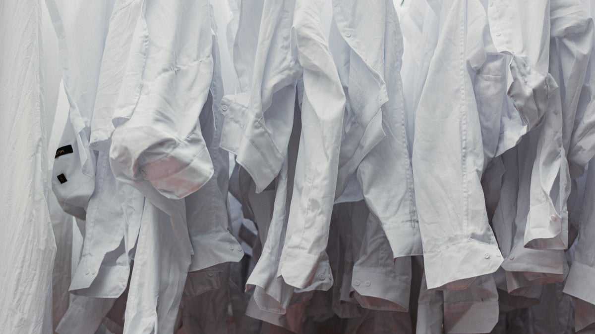 Witte kleding stralend wit