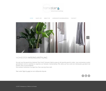 Example of websites built by clients | Webador.co.uk