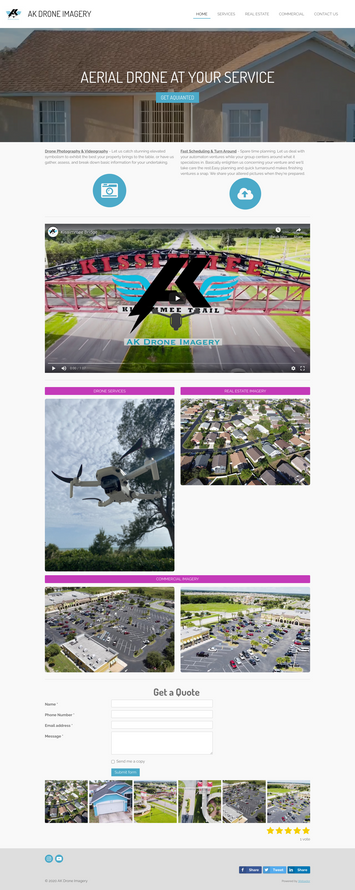 Example of websites built by clients | Webador