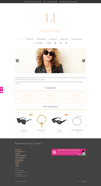 Example of websites built by clients | Webador.ca