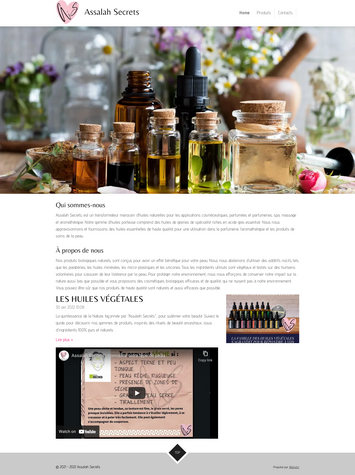 Example of websites built by clients | Webador