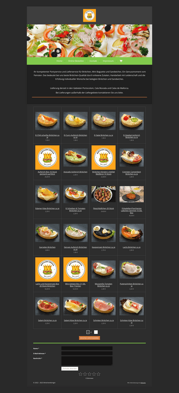 Example of websites built by clients | Webador
