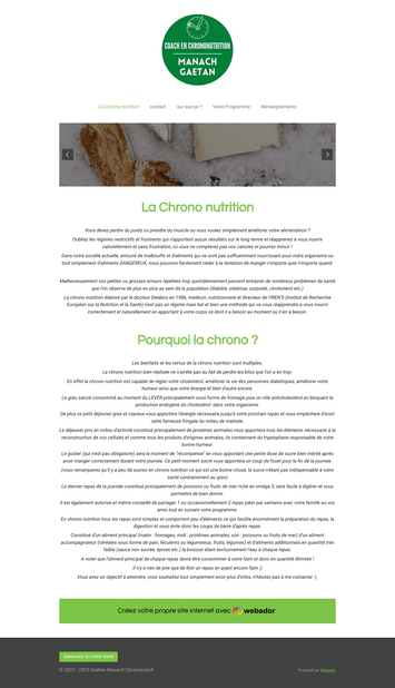 Example of websites built by clients | Webador.co.uk