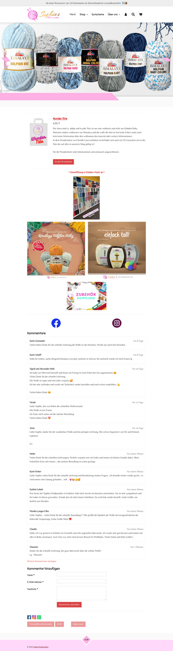 Online stores made by our customers | Webador