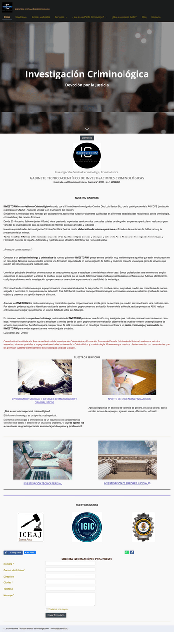 Example of websites built by clients | Webador