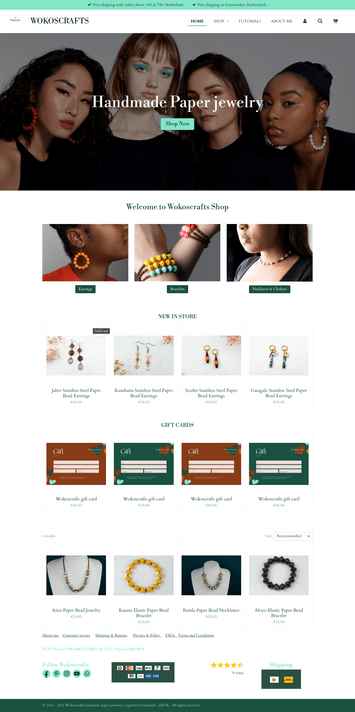 Online stores made by our customers | Webador