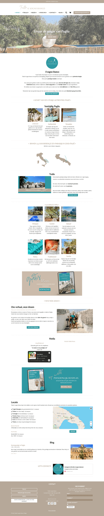 Example of websites built by clients | Webador.co.uk