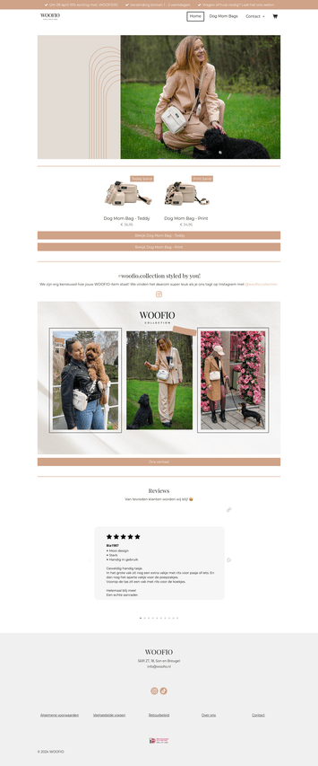 Les boutiques en ligne créées par nos clients | Webador.fr