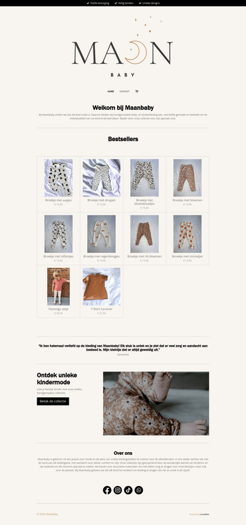 Online stores made by our customers | Webador