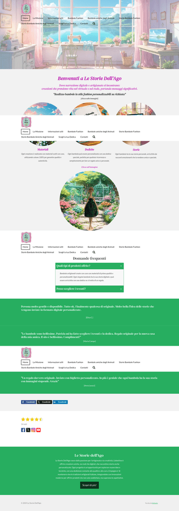 Example of websites built by clients | Webador