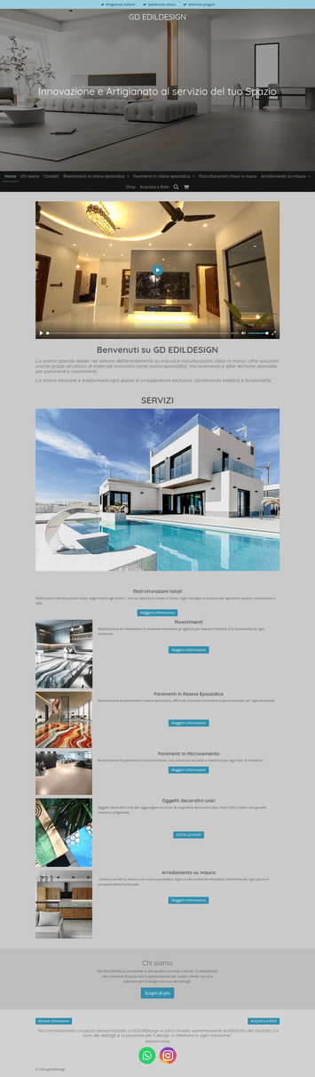 Example of websites built by clients | Webador.co.uk